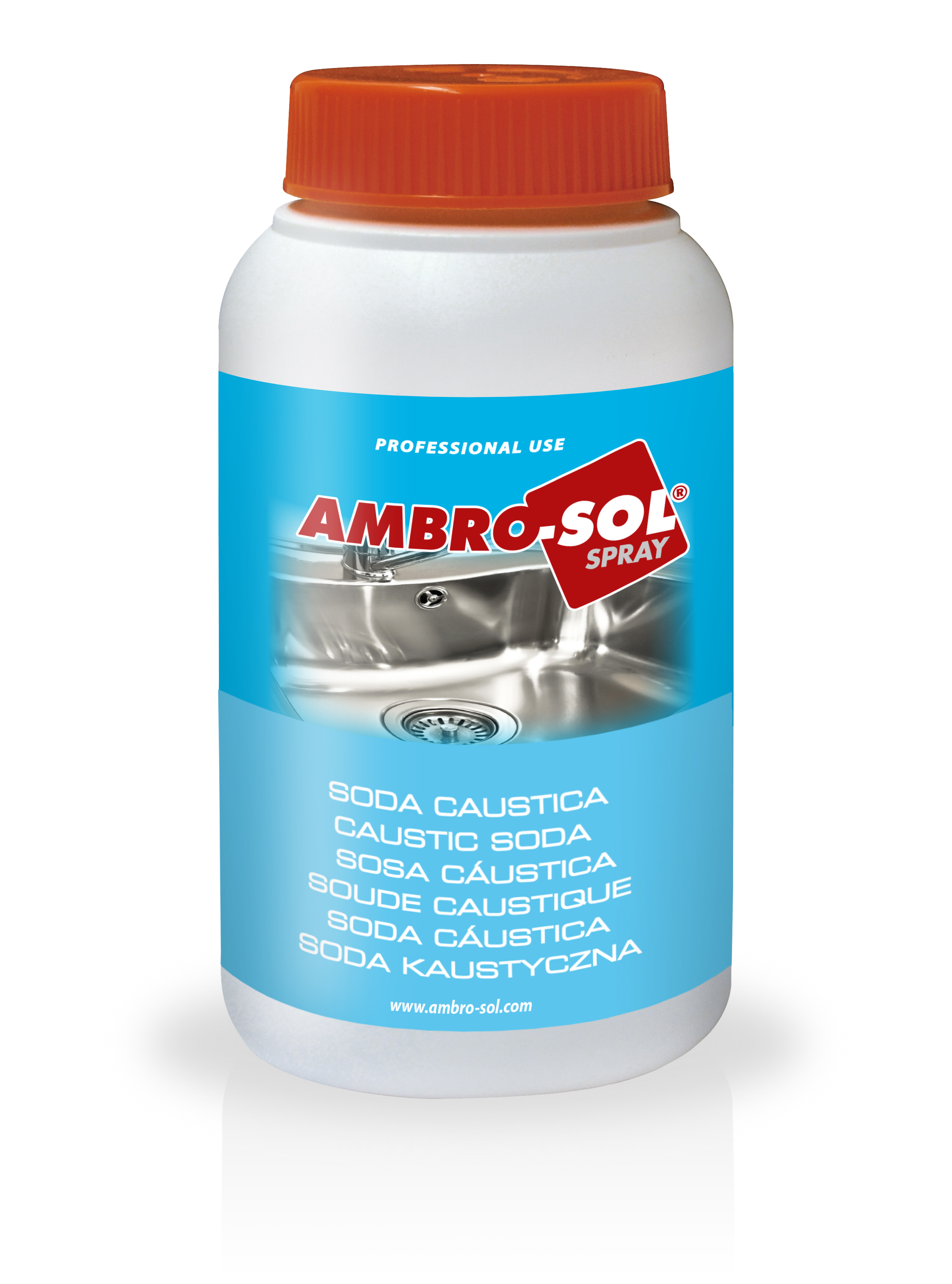 Ambro-sol Caustic Soda 1Kg - Fino Ferramenta