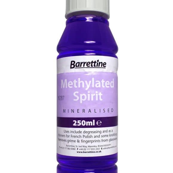 Barrettine Methylated Spirit 250ml - Fino Ferramenta